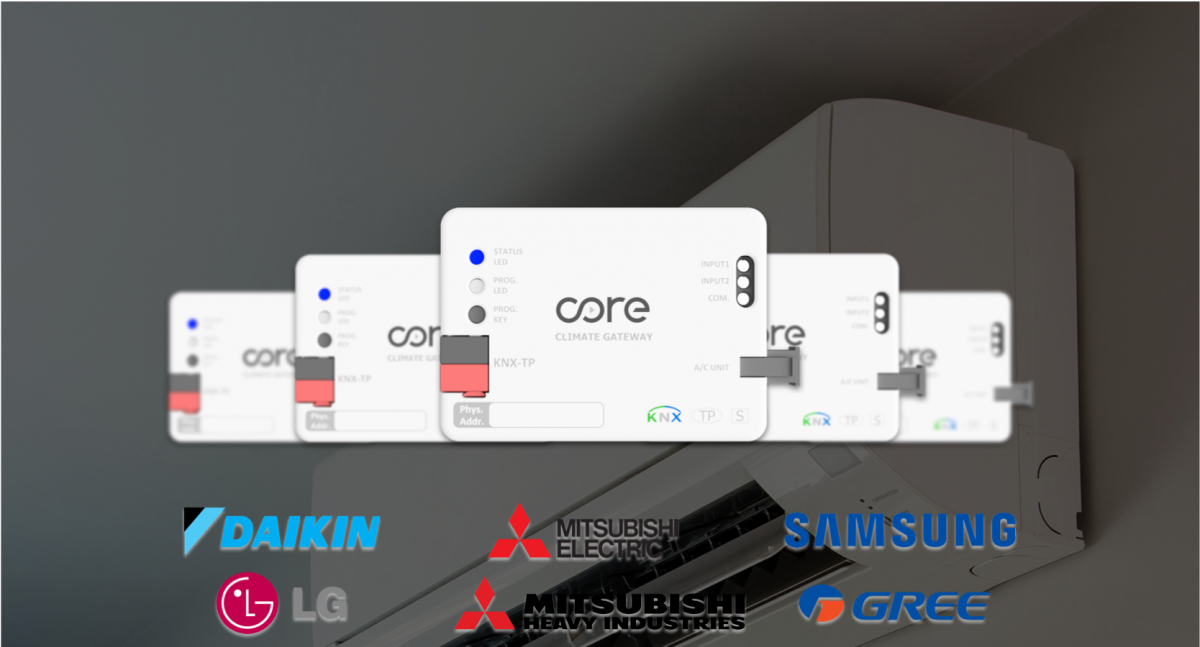 New Product Range for KNX – AC Interfaces – Core Smart Home
