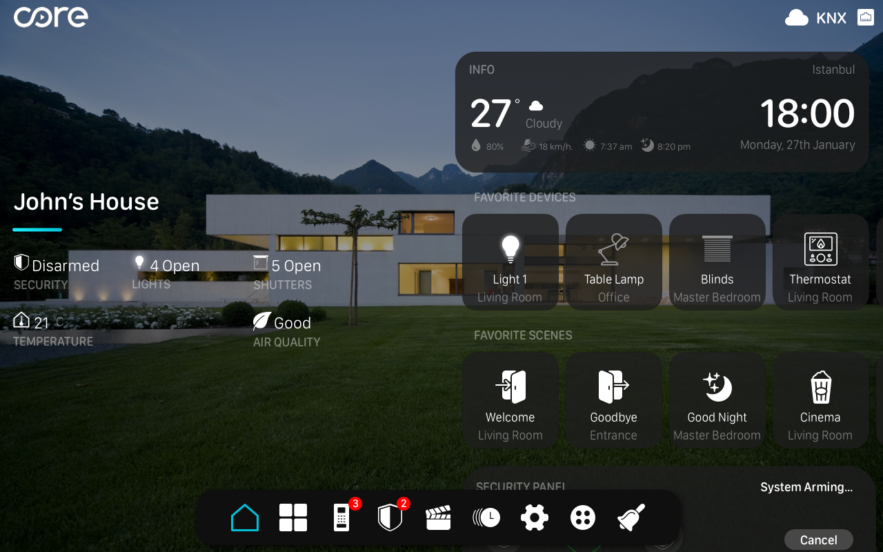 Surface – Core Smart Home