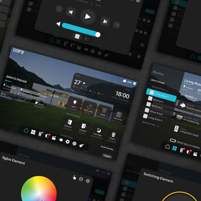 Core Smart Home – Exclusive KNX Devices
